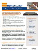 NetEqualizer Bandwidth Shaping Solution: Colleges, Universities, Boarding Schools, and ...