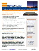 NetEqualizer Bandwidth Shaping Solution: Telecom, Satellite Systems, Cable, and Wired and ...